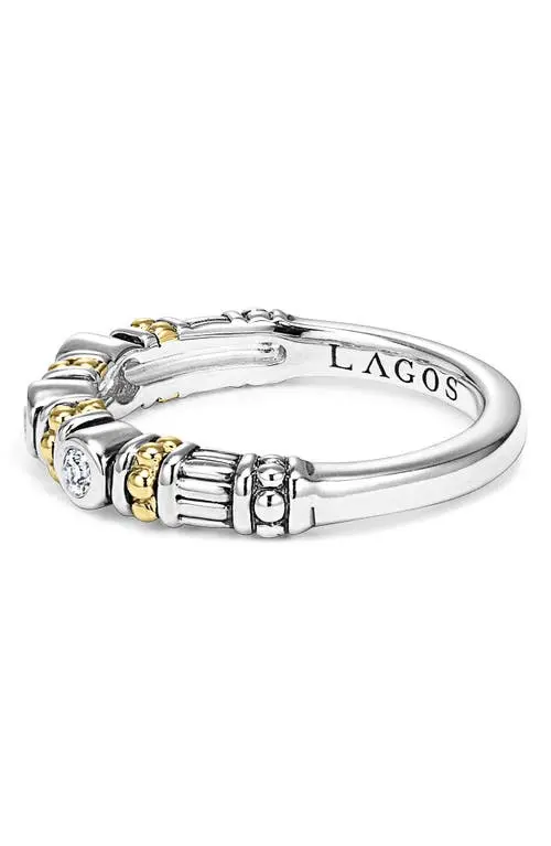 Lagos Rittenhouse Diamond Stacking Ring