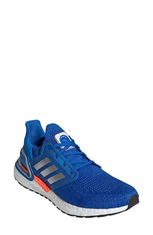 Adidas Ultraboost 20 Dna X Nasa Iss Running Shoe In Blue/ Silver
