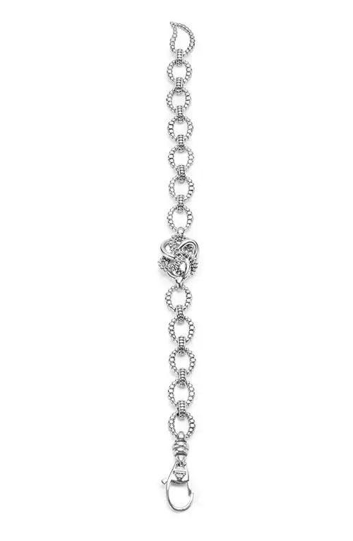 Lagos Love Knot Link Bracelet - Sterling Silver