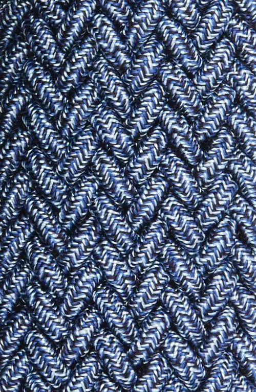 Torino Braided Mélange Belt - Navy
