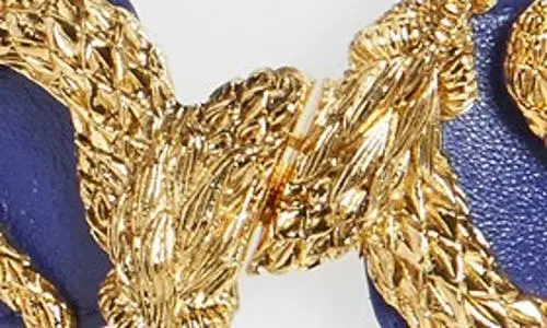Raina Large Spago Stretch Belt Raina Belts Penelopedragon Stretch Belt - Blue | Editorialist main image 3