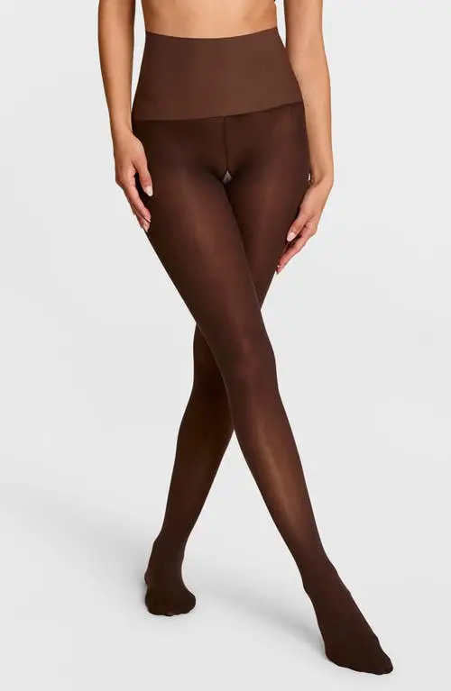 Commando Semi Opaque 35 Denier Tights - Espresso