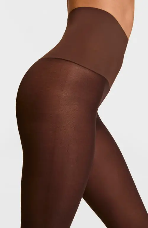 Commando Semi Opaque 35 Denier Tights - Espresso