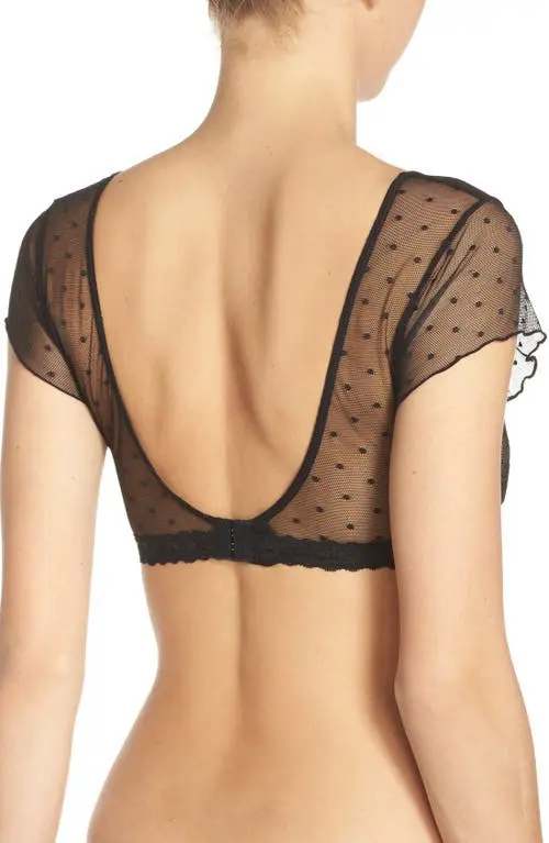 Honeydew Intimates Nichole Cap Sleeve Point D'esprit Bralette