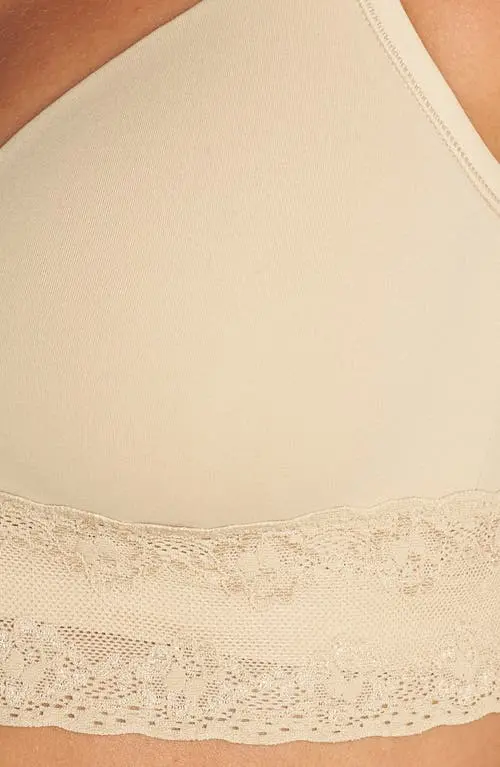 Natori Bliss Perfection Contour Soft Cup Bralette - Cafe