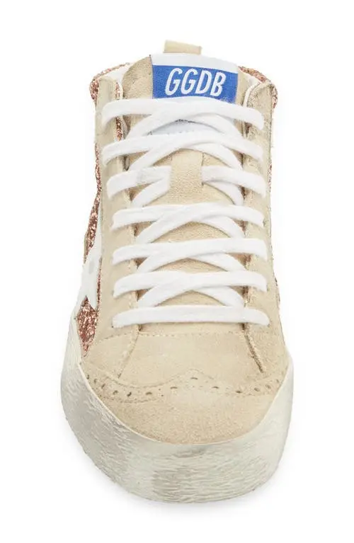 GOLDEN GOOSE Mid Star Glitter Sneakers