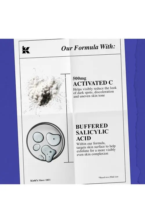 KIEHL'S SINCE 1851 Clearly Corrective™ Dark Spot Solution Face Serum - No Color