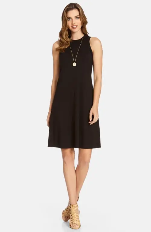 Karen Kane High Neck A-line Dress