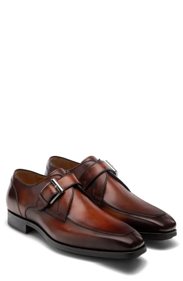 Magnanni Maurici Monk Strap Shoe - Cognac | Editorialist display picture 1