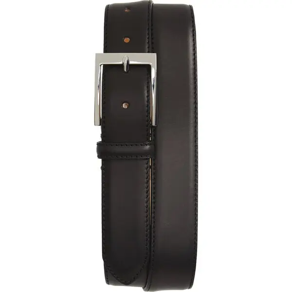 To Boot New York Leather Belt - Black