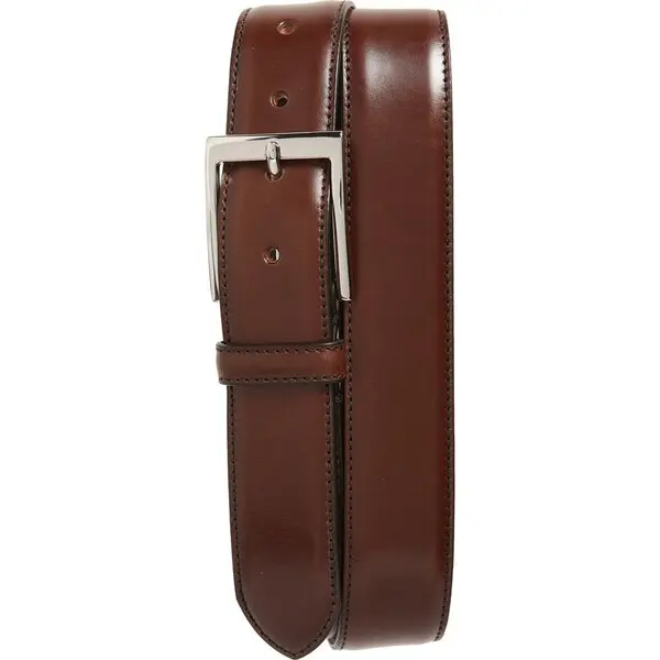 To Boot New York Leather Belt - Parma Marrone