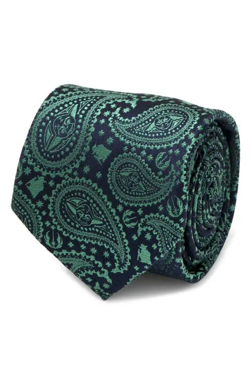 CUFFLINKS, INC. Jacquard Paisley Neck Tie - Green