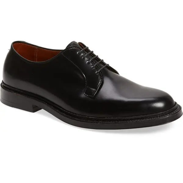 Alden Plain Toe Blucher Derby