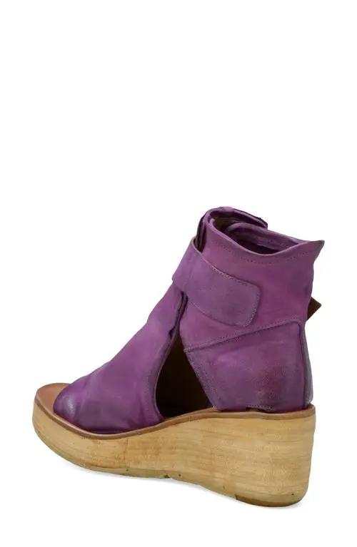 A.S.98 Naya Wedge Sandals - Purple