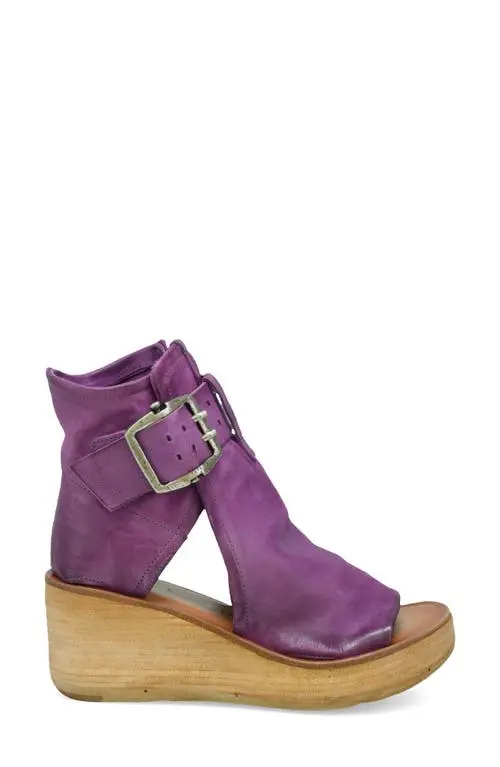 A.S.98 Naya Wedge Sandals - Purple