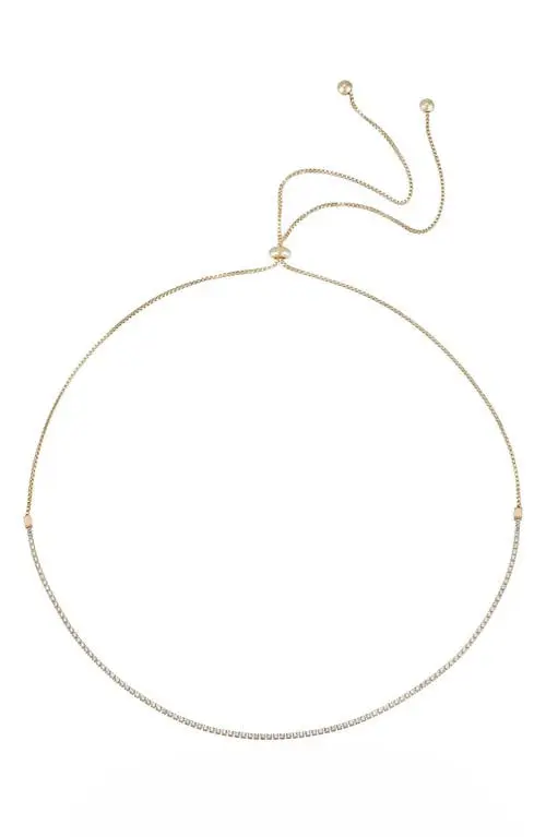 Ettika Box Chain Choker Necklace - Gold