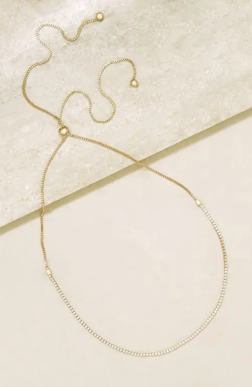 Ettika Box Chain Choker Necklace - Gold