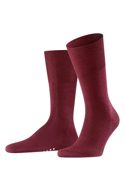 Falke Airport Wool-blend Socks - Barolo