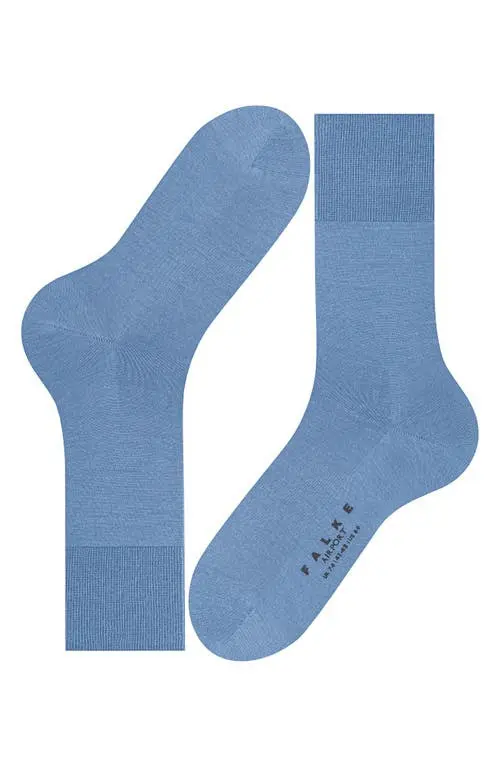 Falke Airport Wool-blend Socks - Cornflower Blue