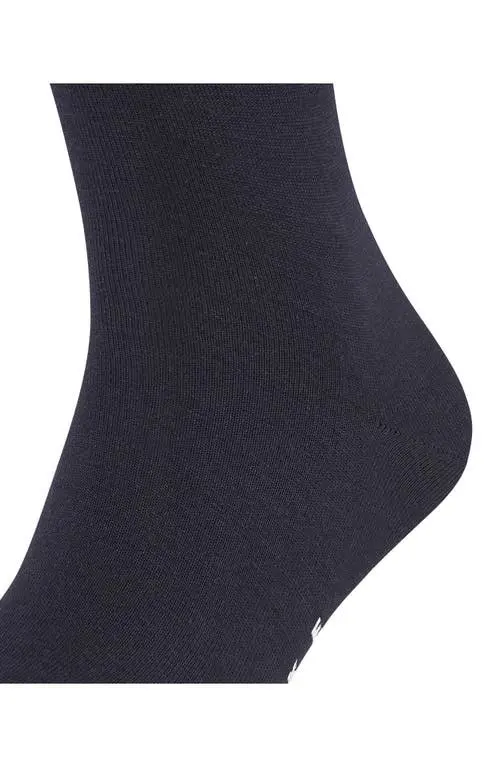 Falke Airport Wool-blend Socks - Dark Navy