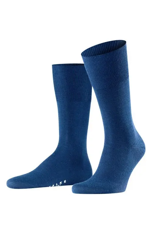 Falke Airport Wool-blend Socks - Royal Blue