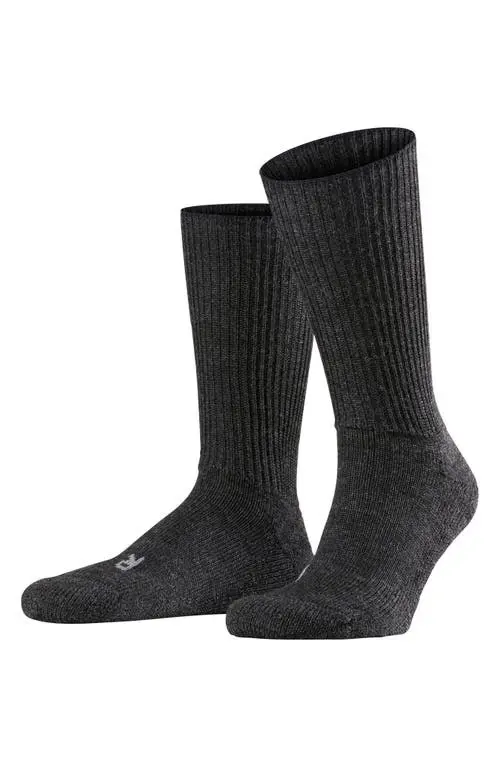 Falke Walkie Ergo Crew Socks - Anthracite - 3080