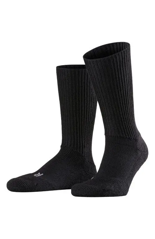 Falke Walkie Ergo Crew Socks - Black