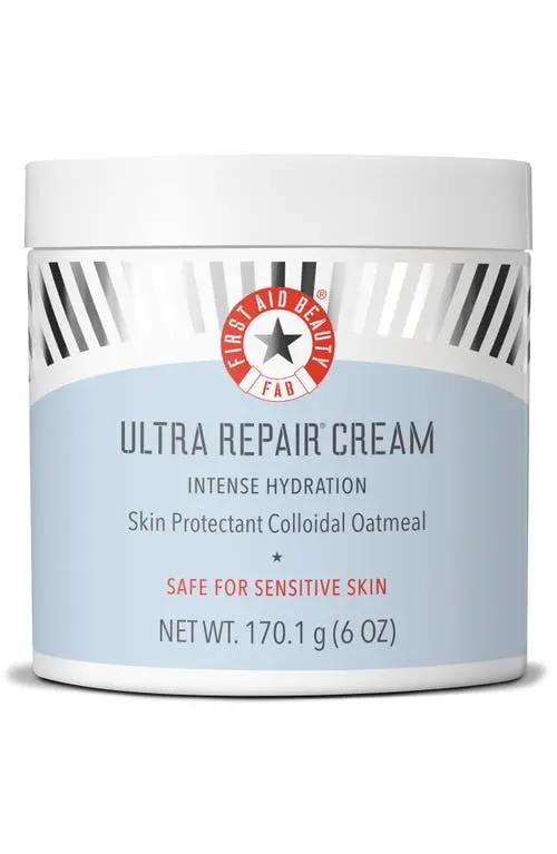 FIRST AID BEAUTY Ultra Repair Cream Intense Hydration Face & Body Moisturizer - No Color
