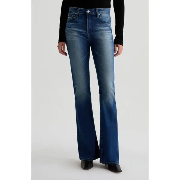 Ag Farrah Mid-rise Bootcut Jeans - 9 Years Enchantment