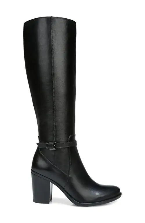 Naturalizer Kalina Leather Boots - Black Leather