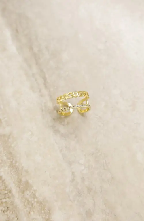 Ettika Cubic Zirconia Rope Ring