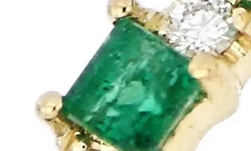 Bony Levy El Mar Emerald & Diamond Stacking Ring