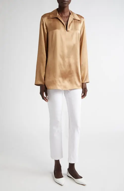 Lafayette 148 New York Reeve High-waist Jeans - Washed Plaster