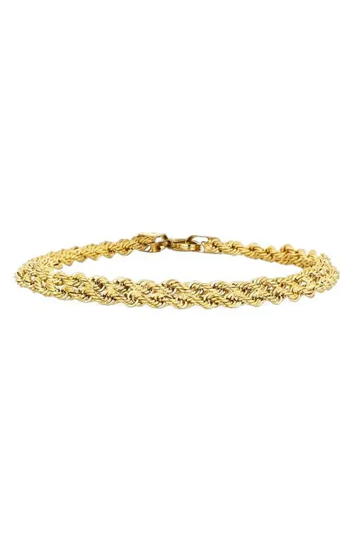 Bony Levy 14k Gold Rope Chain Bracelet - Yellow Gold