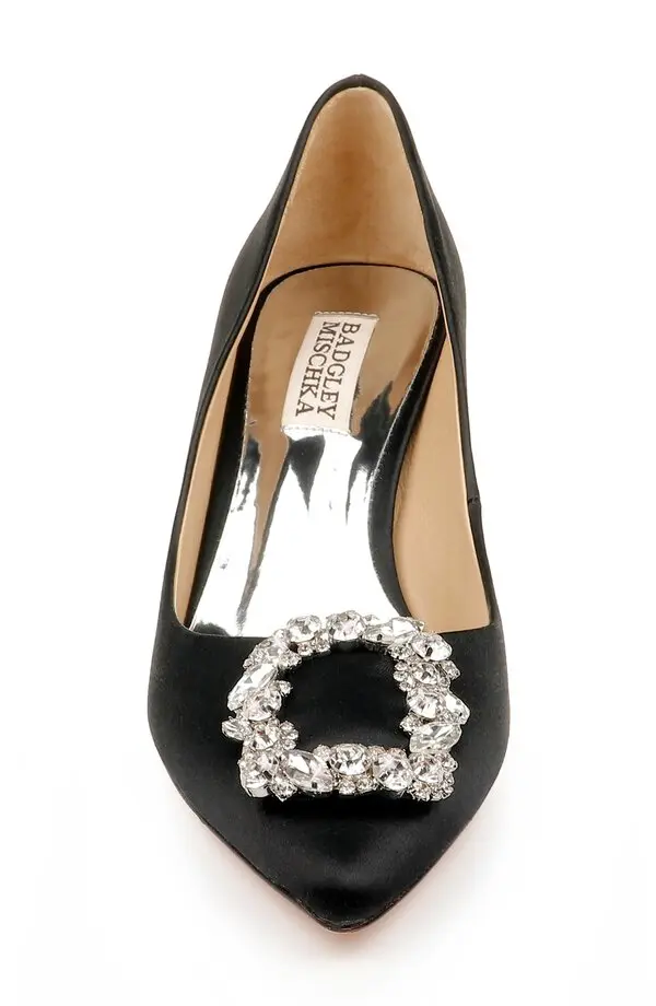 Badgley Mischka Carrie Embellished Pumps