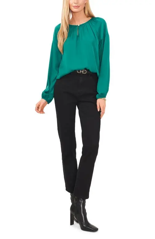 Vince Camuto Hammered Satin Blouse