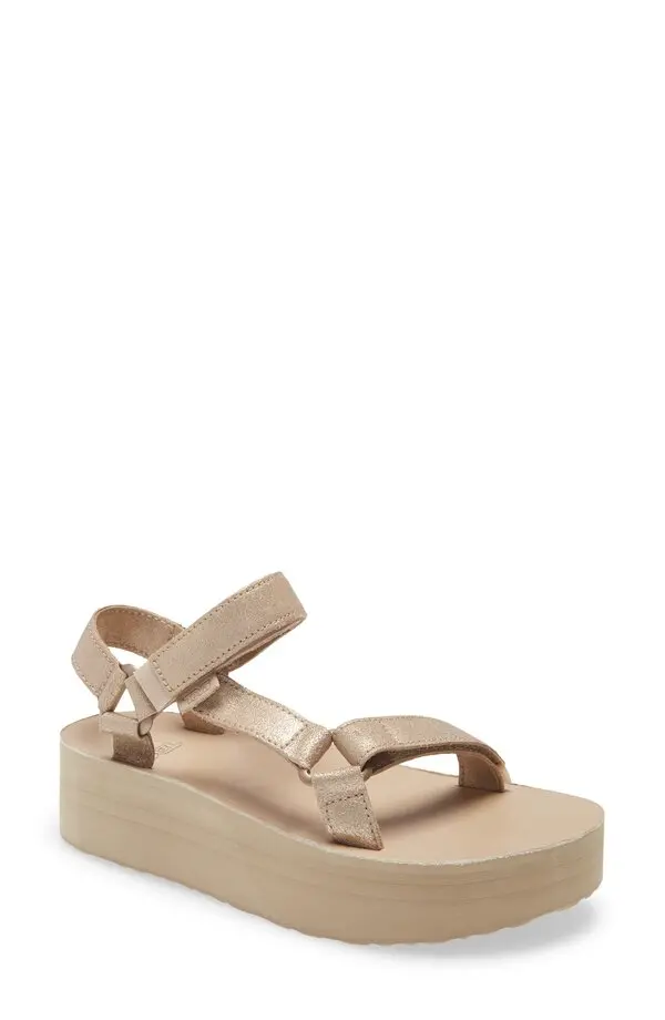 Teva Metallic Universal Leather Sandal