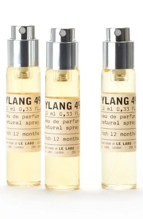 Le Labo Ylang 49 Eau De Parfum Travel Tube Refill Trio - No Color