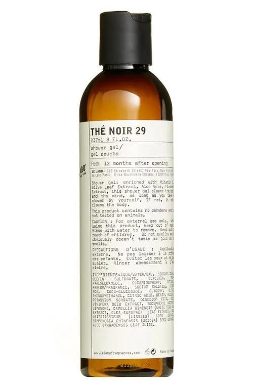 Le Labo Thé Noir 29 Shower Gel - No Color