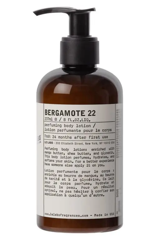 Le Labo Bergamote 22 Body Lotion - No Color