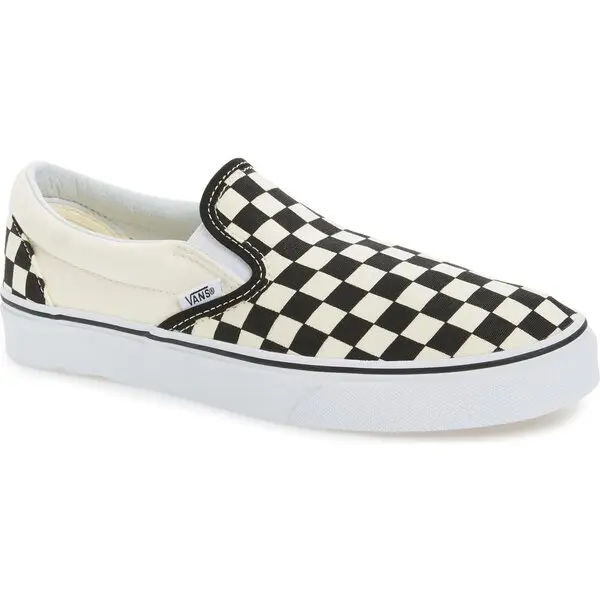 VANS Classic Slip-on Sneaker - Black White Checker