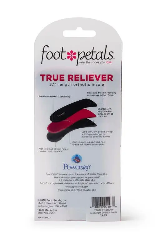 FOOT PETALS True Reliever Insoles