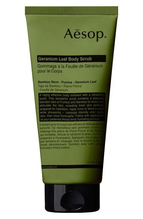 Aesop Geranium Leaf Body Scrub - None