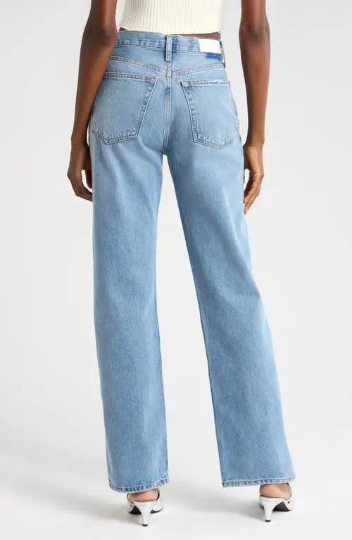 RE/DONE High Waist Loose Jeans - Worn Blue