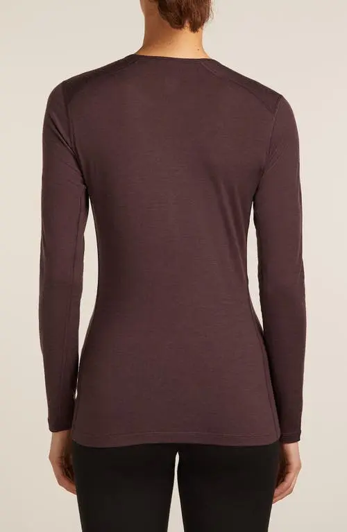Icebreaker Oasis Long Sleeve Merino Wool Base Layer Tee