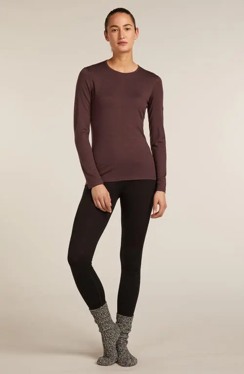 Icebreaker Oasis Long Sleeve Merino Wool Base Layer Tee