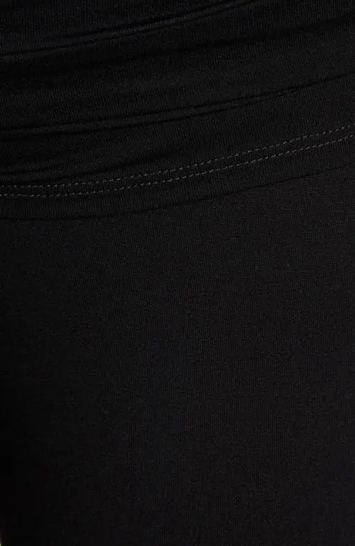MATERNAL AMERICA Flare Leg Knit Maternity Pants