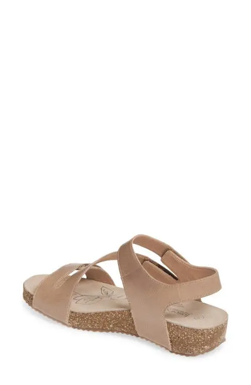 Josef Seibel Tonga 25 Strappy Sandals - Creme Leather