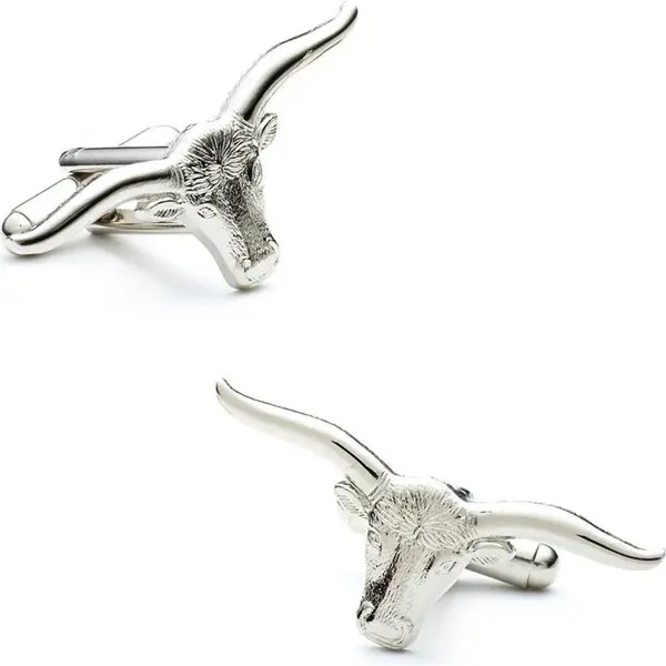 CUFFLINKS, INC. Longhorn - Silver
