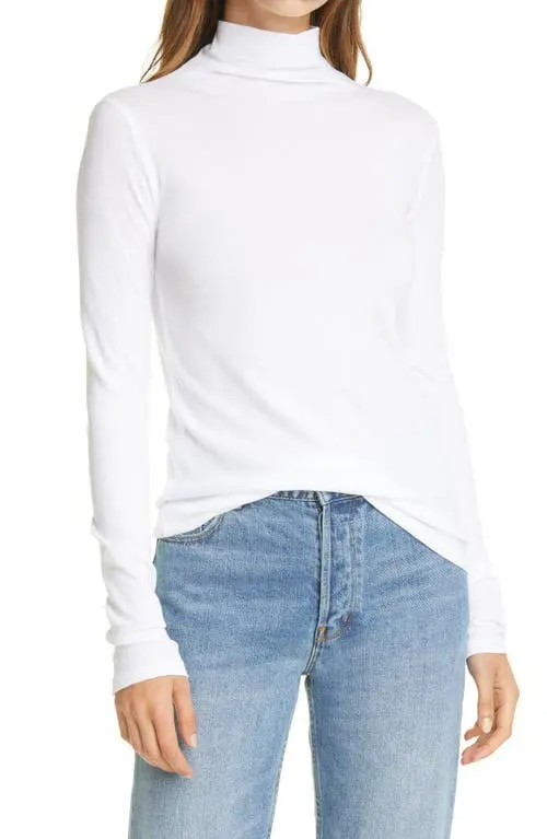 Vince Turtleneck Top - White